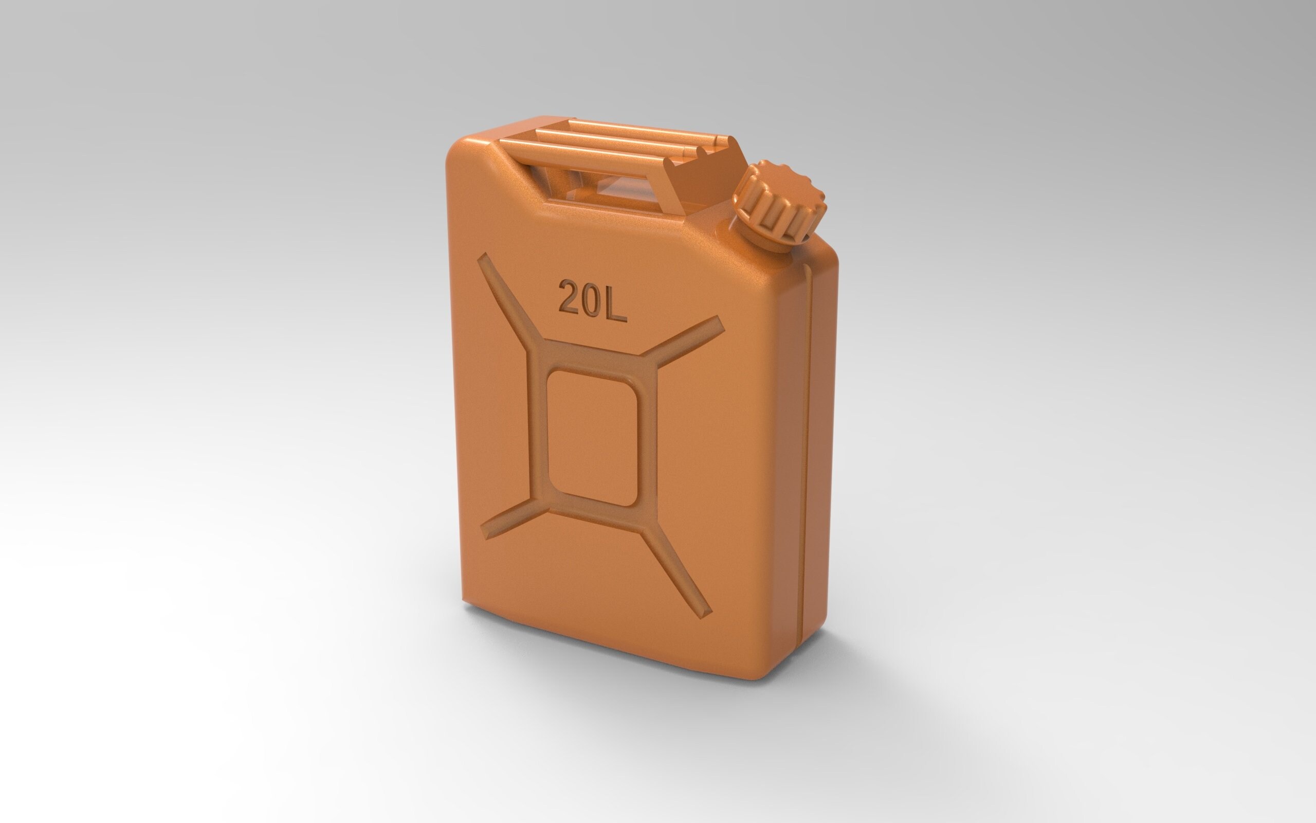 Fuel Tank 20L - Keychain 3D STL - Etsy