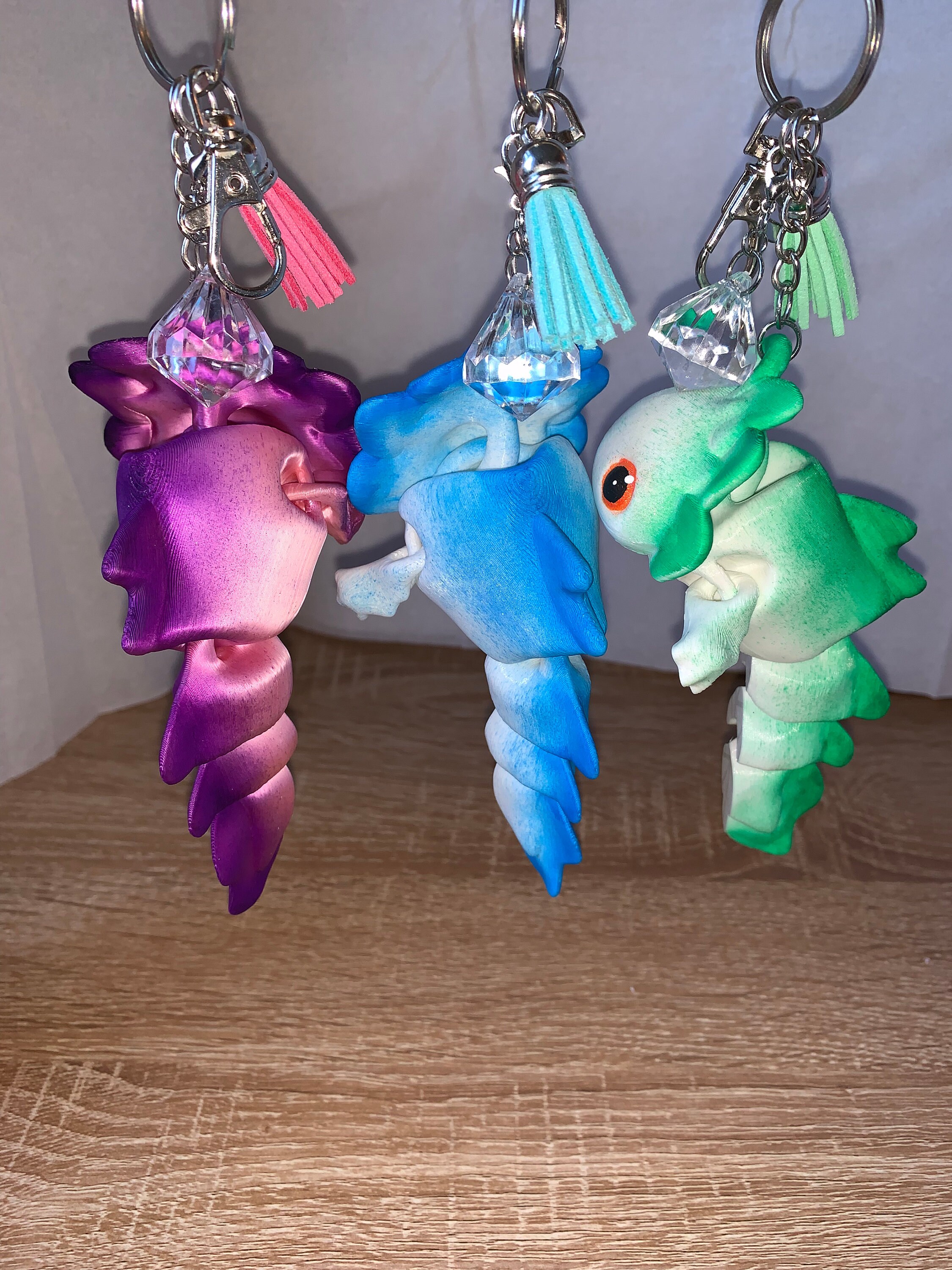 Axolotl, Keychain, Cute, 3d, Gift, Custom Made, Water Creature, Big ...