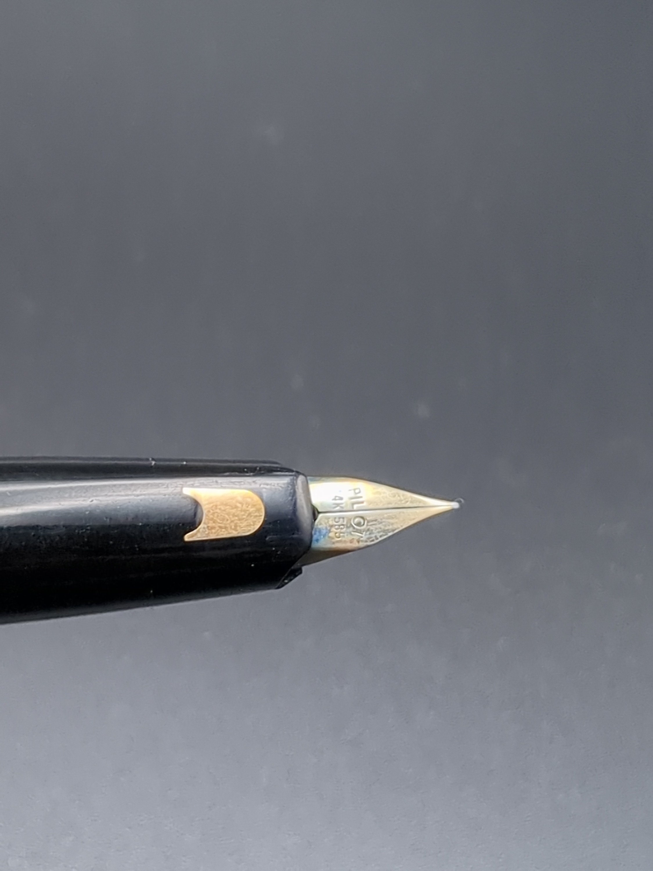 Pilot Telescopic Long Short Fountain Pen, 14k Gold Nib With Steel ...