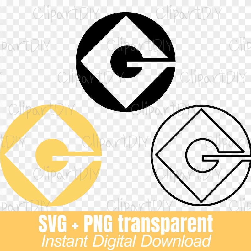 Minions Gru Logo - Etsy