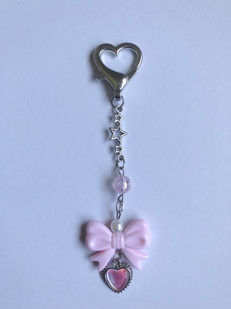 Coquette Bow Phone Charms Phone Accessories, Keychains, Charms Cute and ...