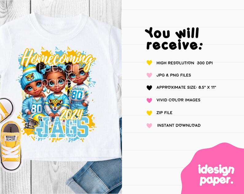 Jaguars Kids T-shirt Design | Football PNG | Jaguars Kids T-shirt ...