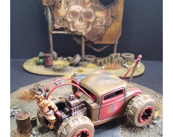 Vampire 1:64 Custom Car. for Gaslands, Dark Future Etc car Only - Etsy