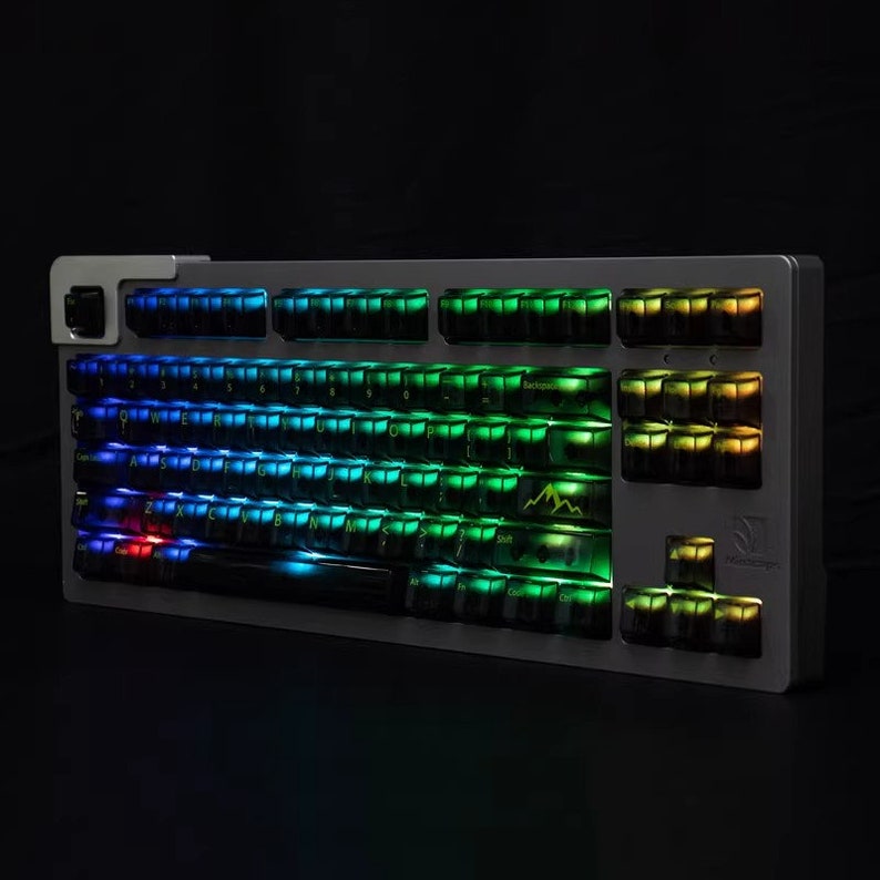 Glacier 136-key Cherry Profile Keycap ANSI Set - Etsy