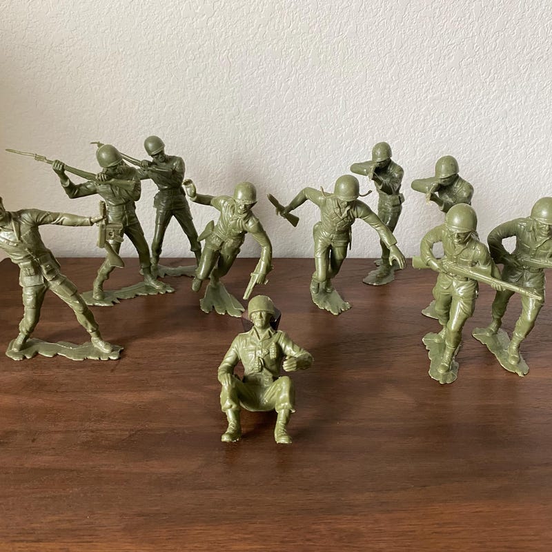 Vintage Toy Marx Figures - Etsy