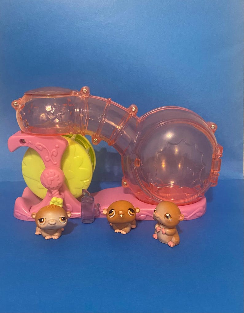 2004 Littlest Pet Shop Happy Hamster Playset - Etsy