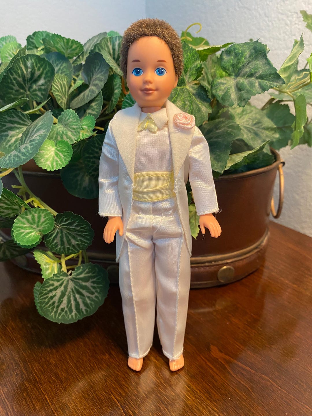 Vintage 1990 Wedding Day Todd Doll – White Tuxedo – Mattel Barbie Line ...