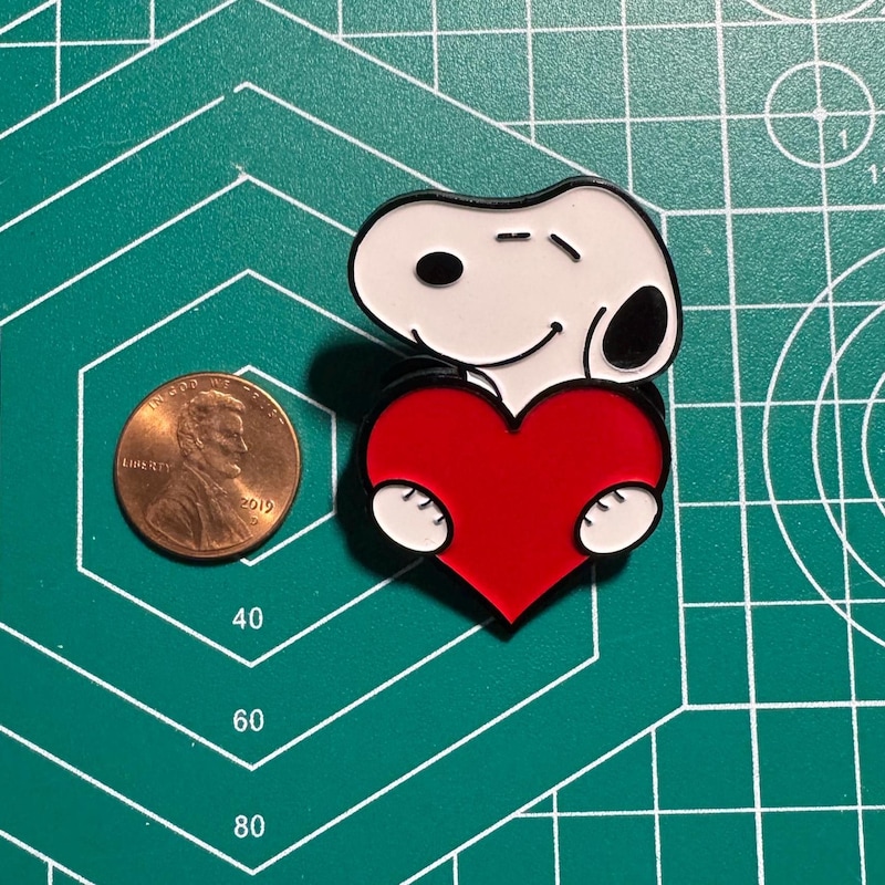 Snoopy With Heart - Etsy