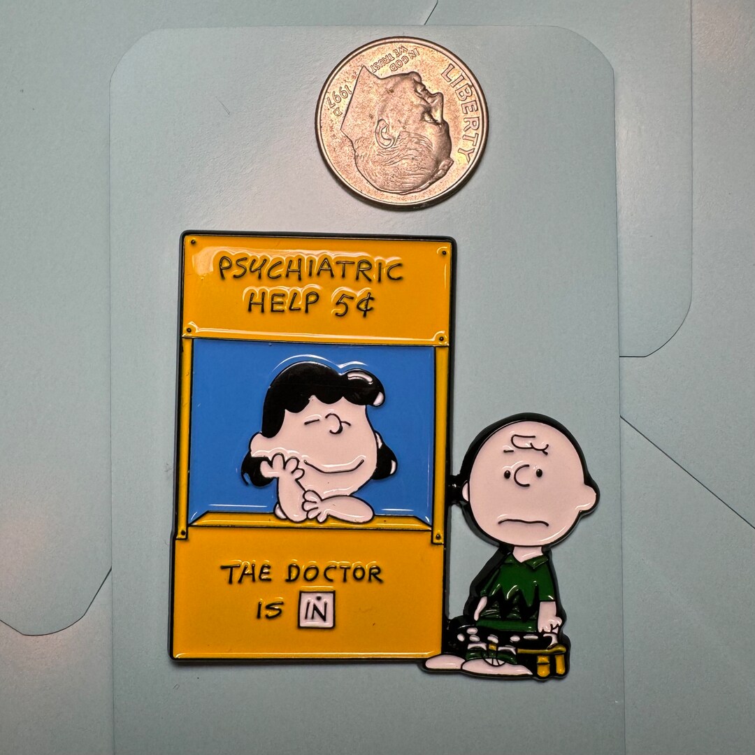 Peanuts Charlie Brown Snoopy Enamel Pin - Etsy