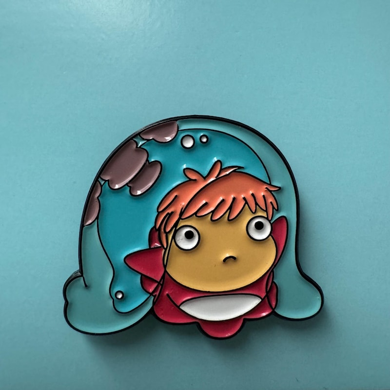 Ponyo Pin - Etsy