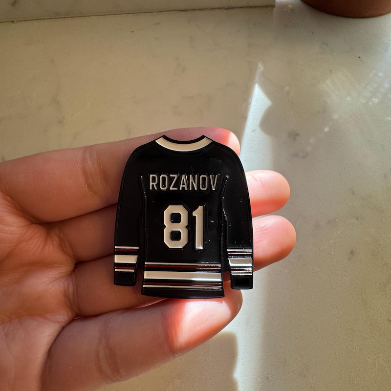 Heated Rivalry Pin Badge - Etsy