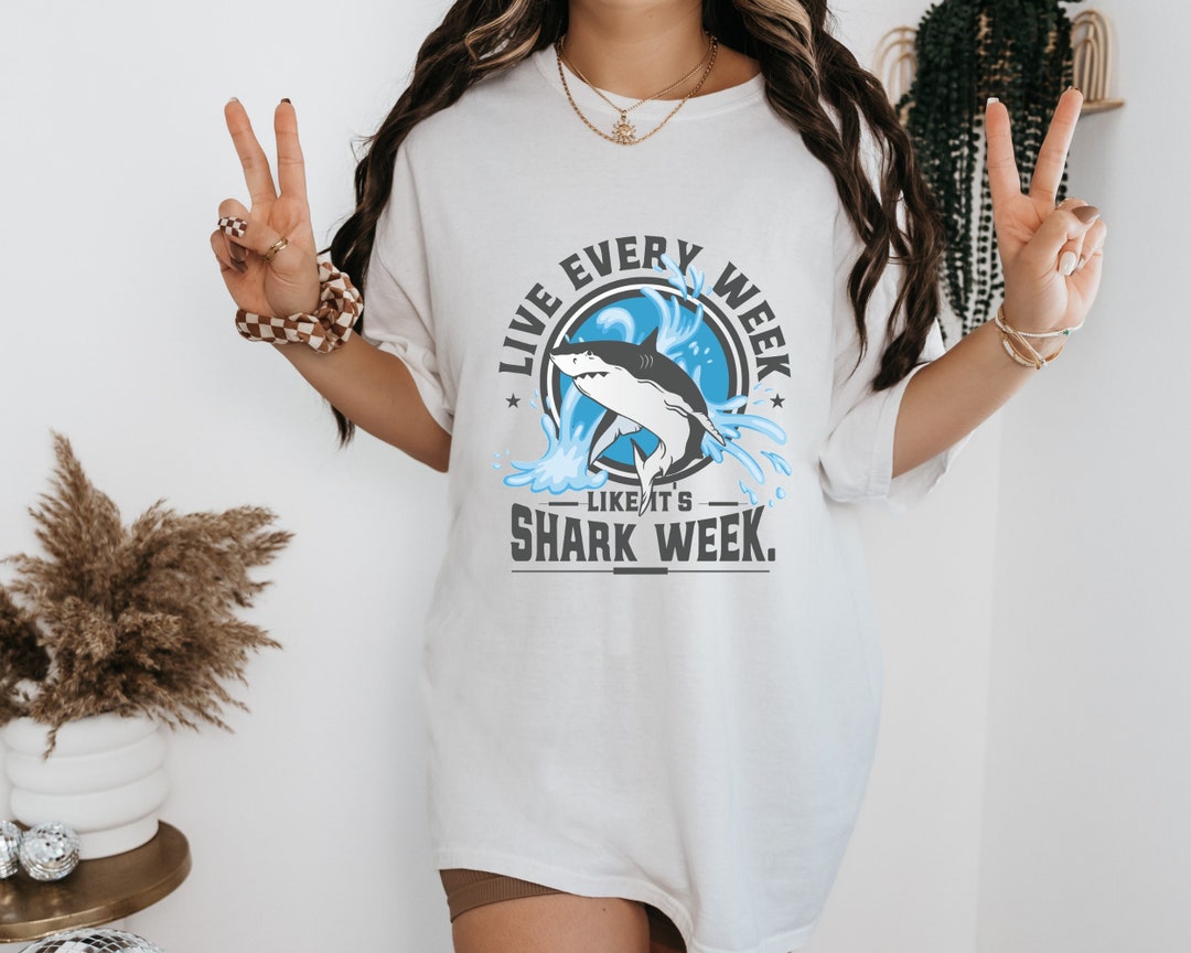 Shark T-shirt, Shark Week Shirt, Shark Beach Summer Tee, Save the ...