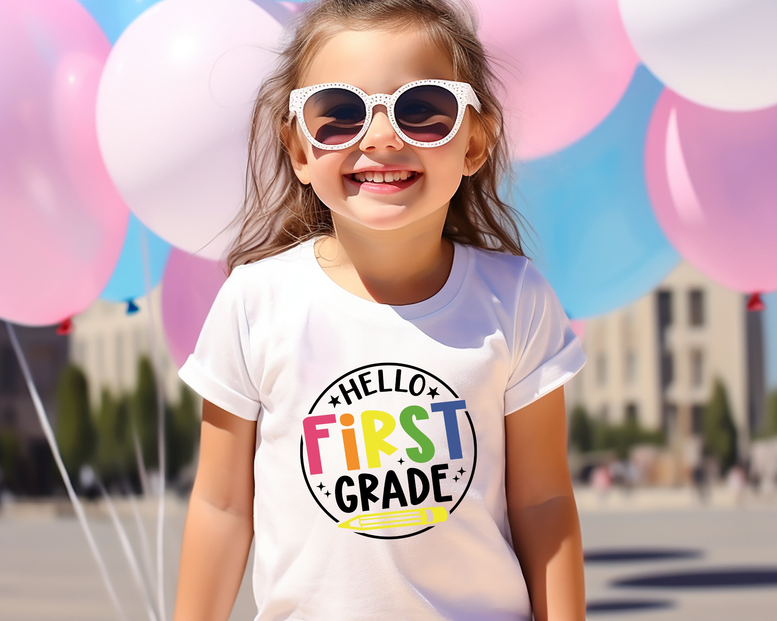 Hello First Grade Shirt, Back to School Shirt, Hello First Grade ...