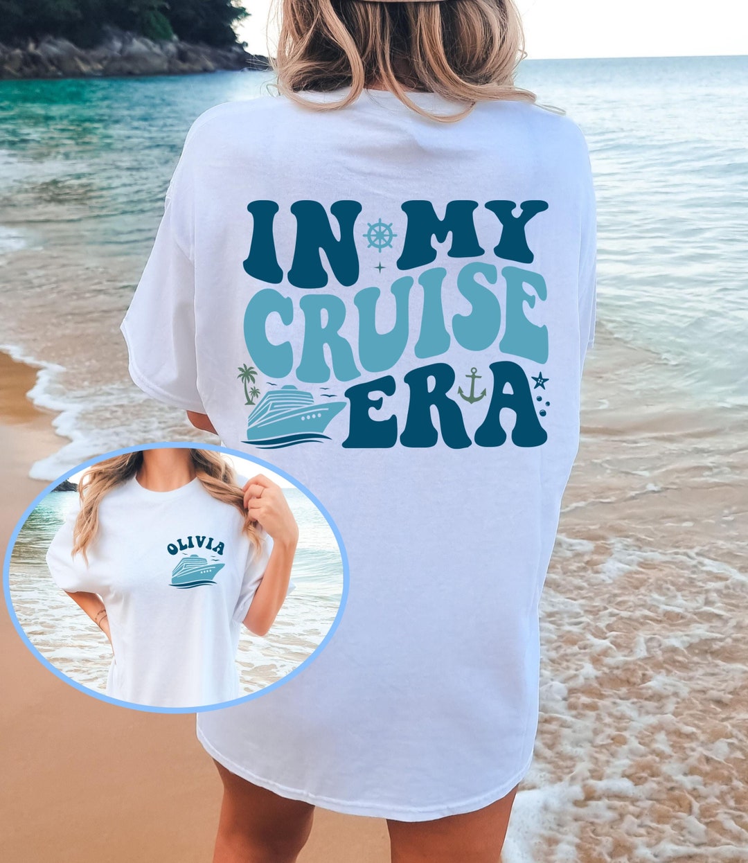 Personalized in My Cruise Era Shirt, Family Cruise Shirt, Custom ...