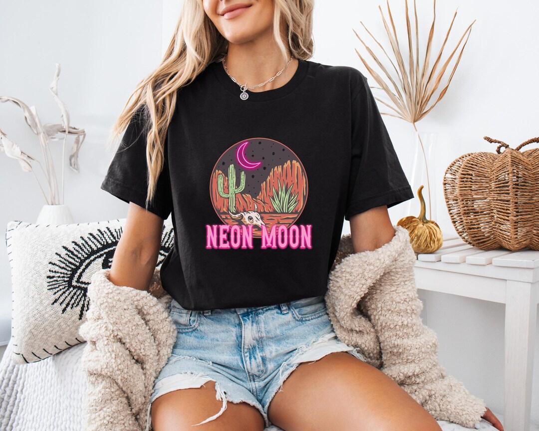 Neon Moon Shirt, Summer Shirt, Country Music Festival Shirt, Country ...