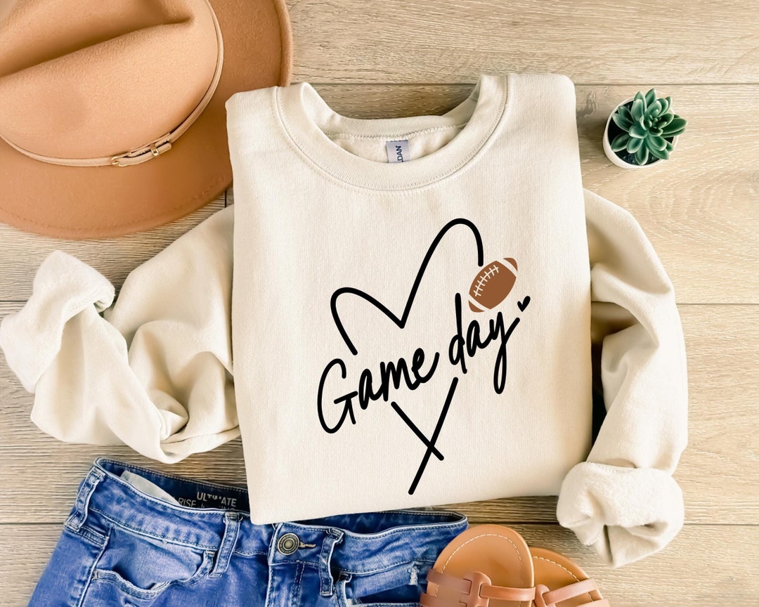 Game Day Sweatshirt, Game Day Shirt, Sport Mom Shirt, Football Graphic ...
