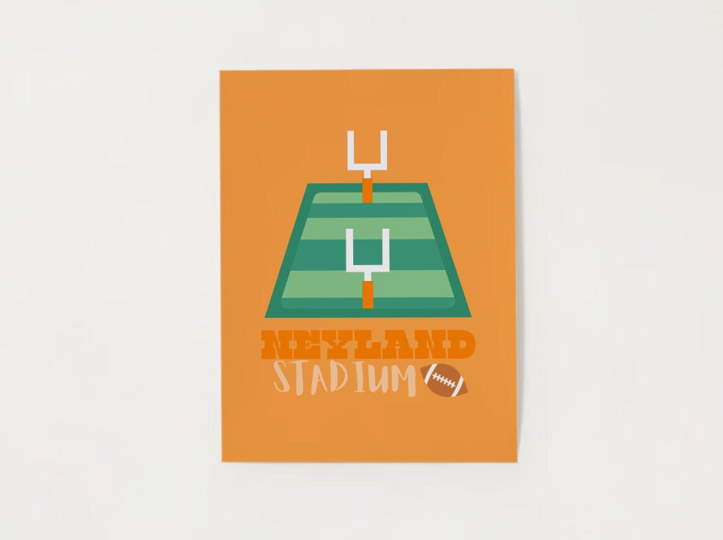 University of Tennessee Digital Poster Prints, Set of 6 - Etsy