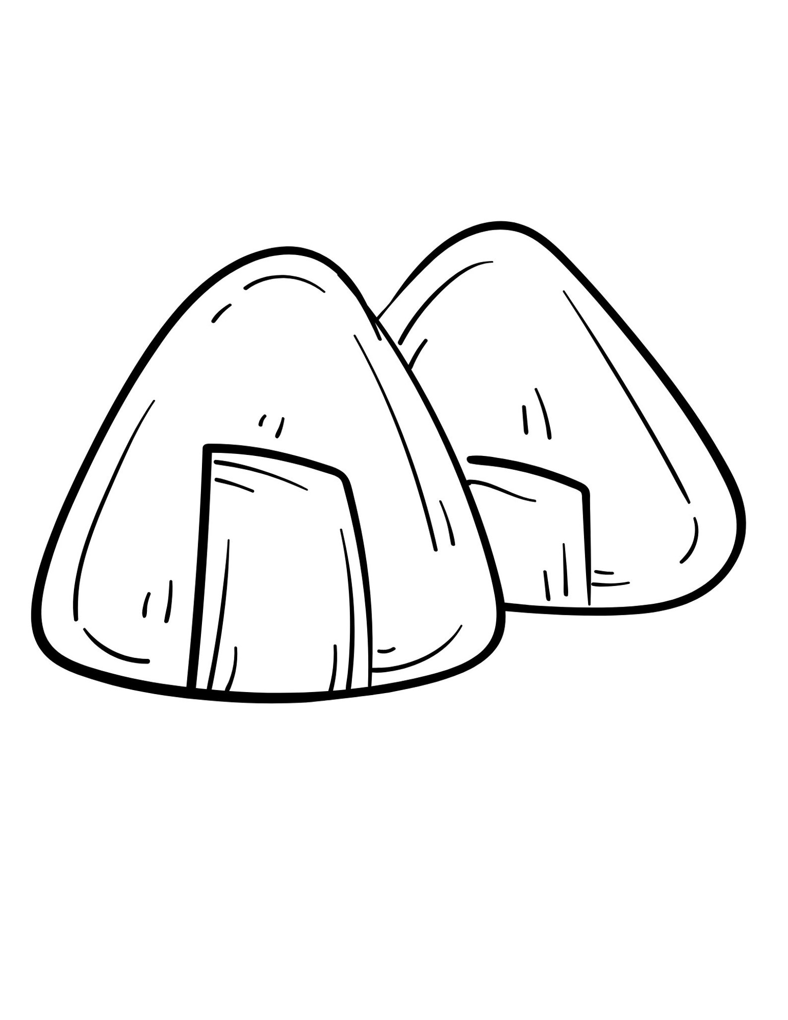 Food and Snacks Coloring Book | Bold and Easy , Food Coloring Pages ...