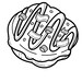 Food and Snacks Coloring Book | Bold and Easy , Food Coloring Pages ...