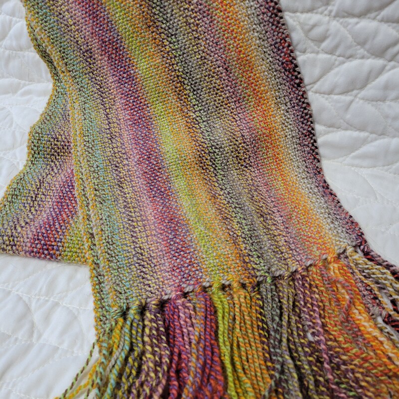 Hand Woven Scarf - Etsy