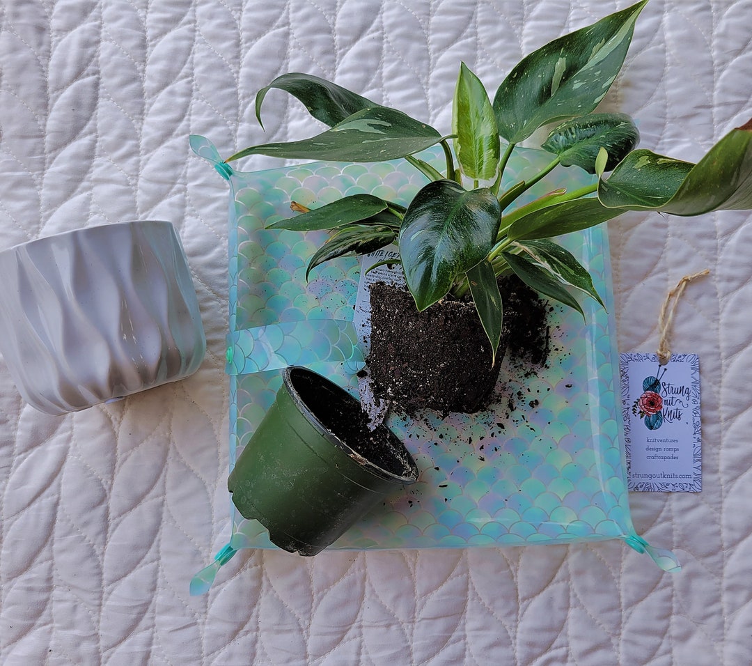 Small Plant Mat/ Repotting Mat - Etsy