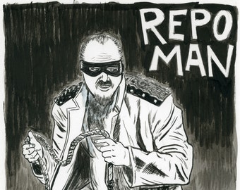 Repo Man Wwf - Etsy