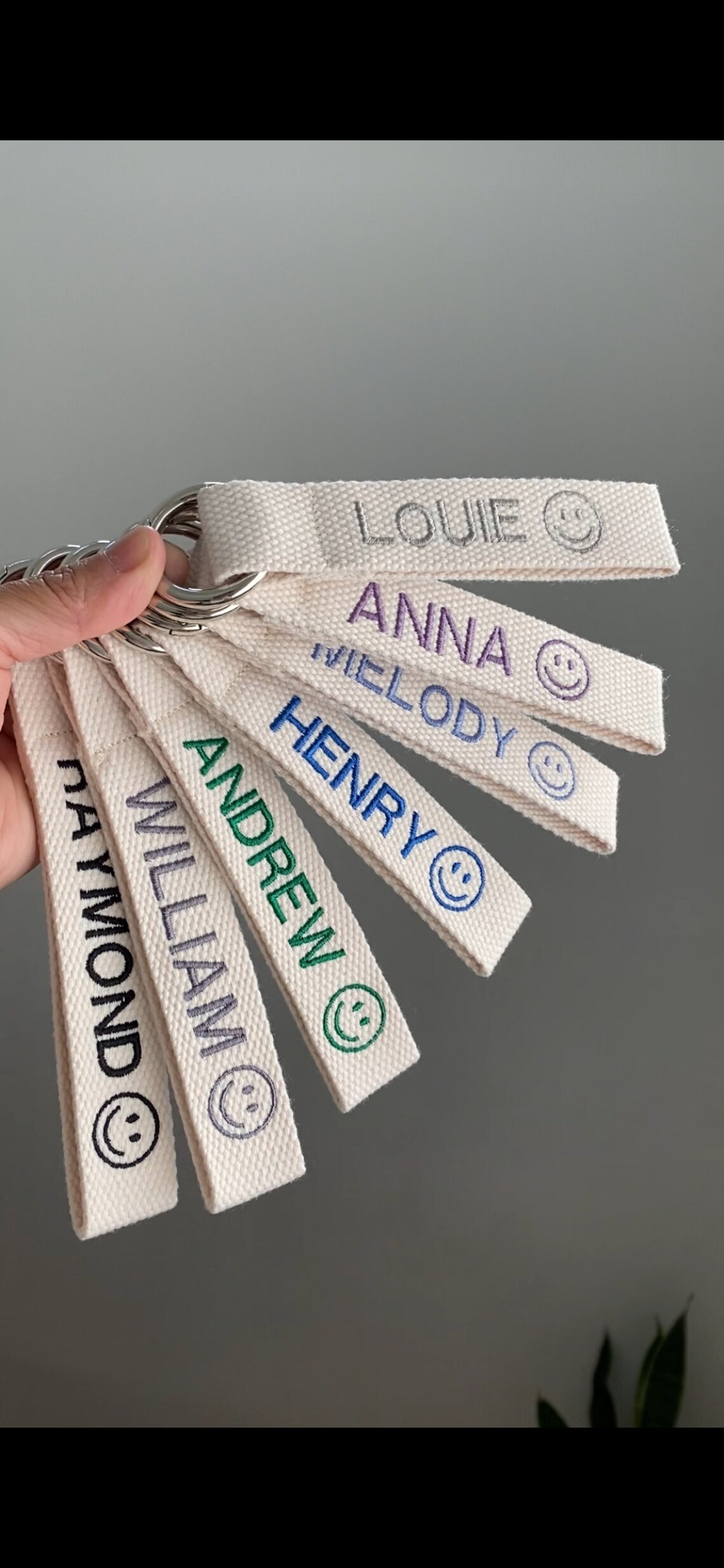 Custom Name Tag, Embroidery Name Tag, Personalized Luggage Tag ...