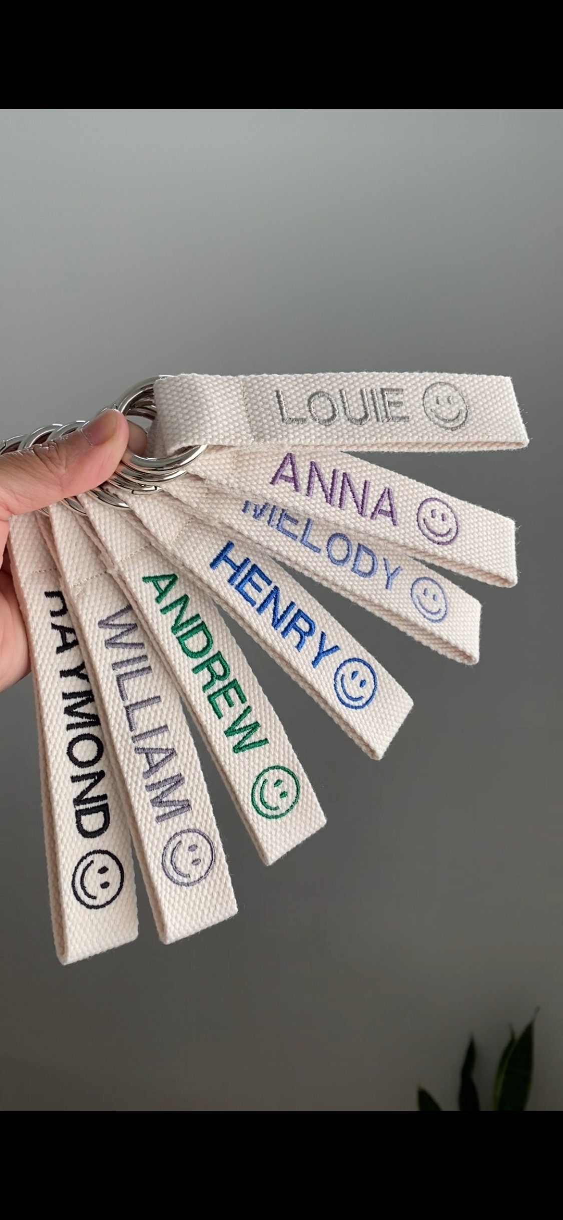 Custom Name Tag, Embroidery Name Tag, Personalized Luggage Tag ...