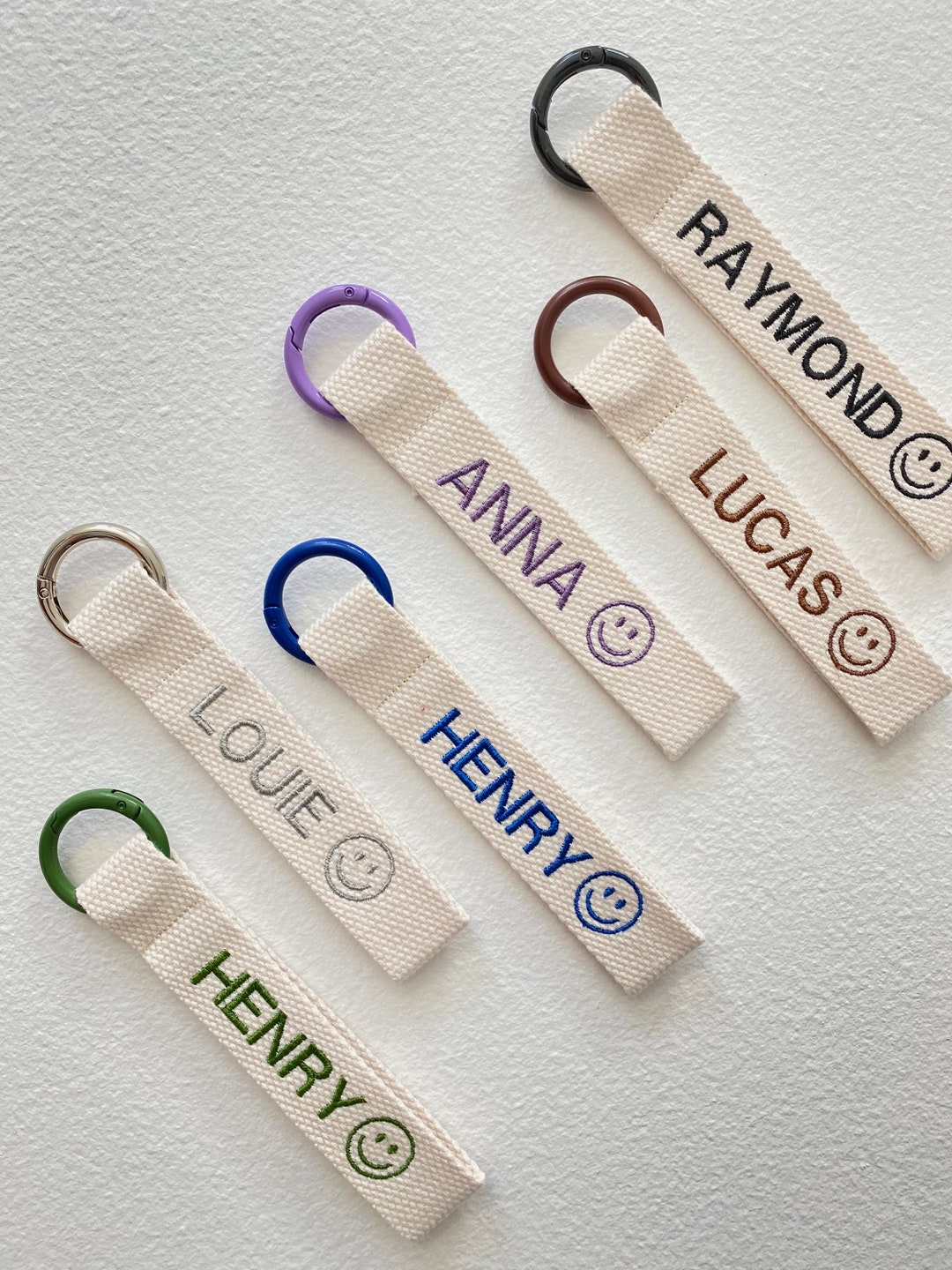 Custom Name Tag, Embroidered Name Tag, Personalized Luggage Tag ...