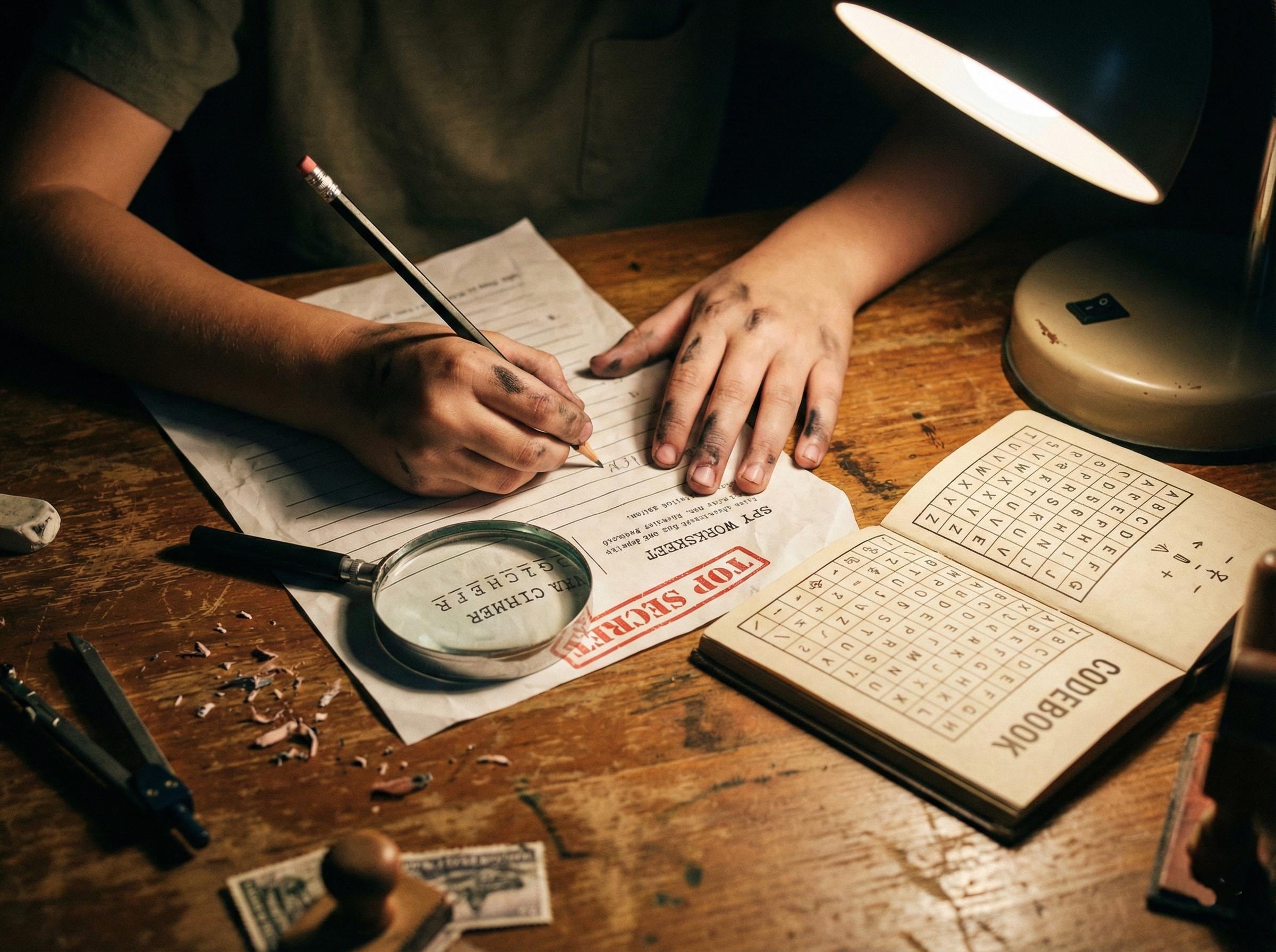Secret Agent Spy Kit PDF | Printable Treasure Hunt & Cryptography Game ...