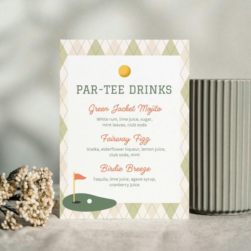 Golf Themed Party - Etsy