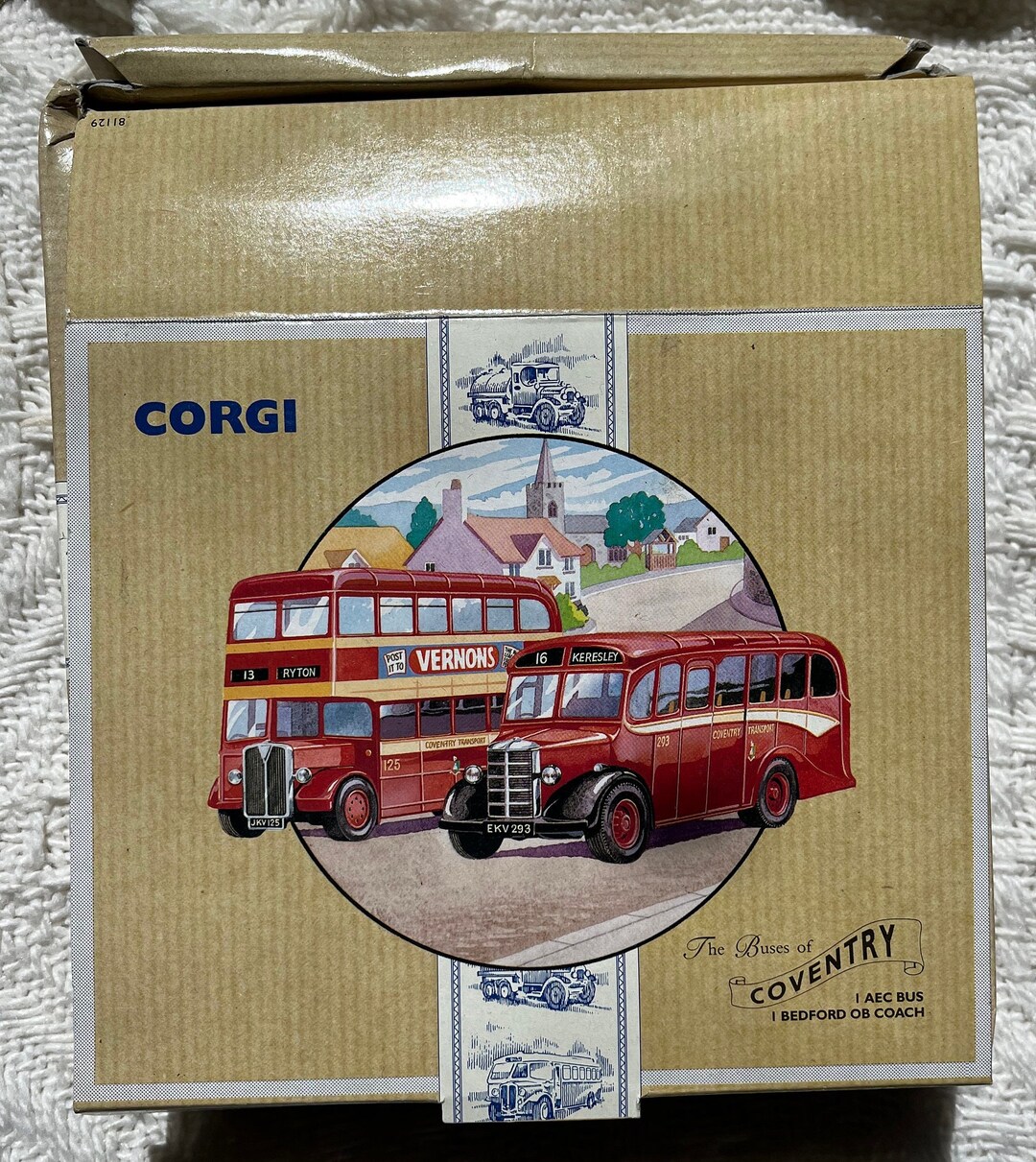 Corgi Classics the Buses of Coventry AEC Bus & Bedford OB Coach No.6787 ...