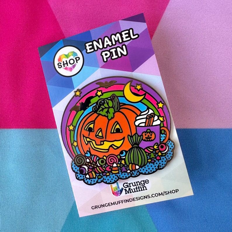 Halloween Candy - Enamel Pin - Etsy