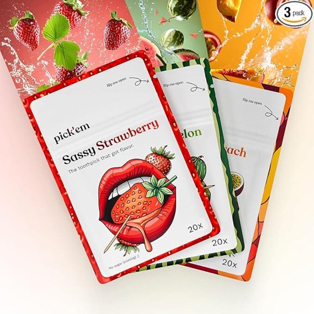 Flavoured Toothpicks, the Modern Day Gum With Flavour That Lasts! 30x ...