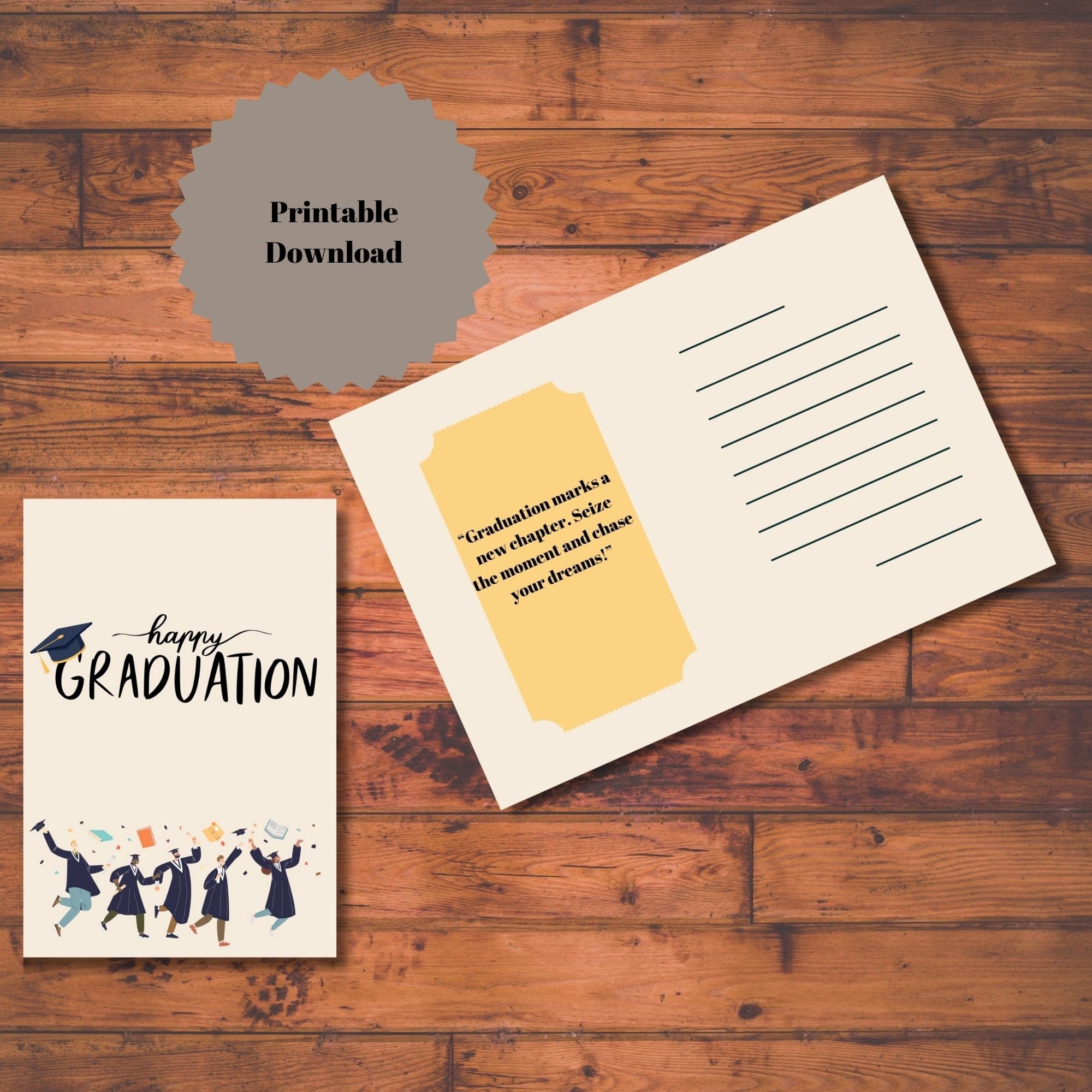 Digital Graduation Card, Printable Graduation Card, Quotes Printable ...