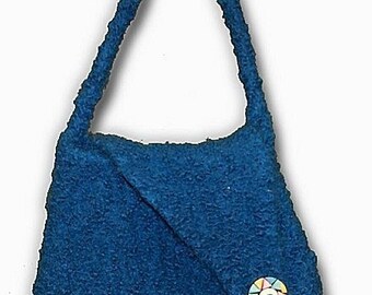 The Fancy Hand Knit Felted Purse Pattern PDF - Etsy