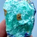 101g Sky-blue Aragonite & Lazurite Crystal Cluster – Stunning Flower ...