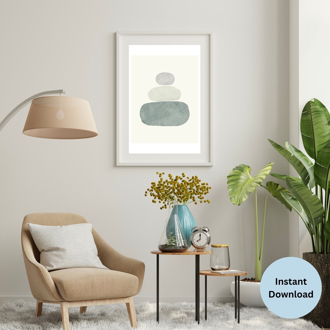 Balance Wall Art Printable • Zen Wall Art • Mindfulness Poster ...