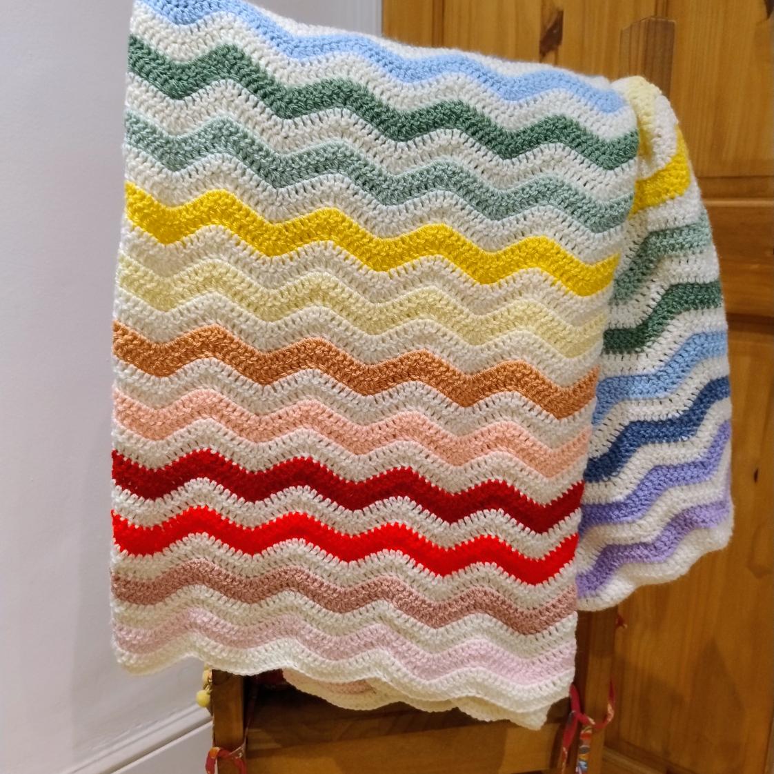 PDF Wave Blanket Pattern Digital File | DIY Crochet Pattern - Etsy