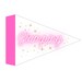 Printable Pennant Flag, Girl's Night,party Flag, Cute Girly Printable ...