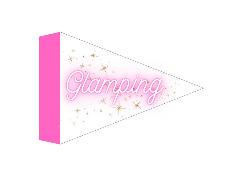 Printable Pennant Flag, Girl's Night,party Flag, Cute Girly Printable ...