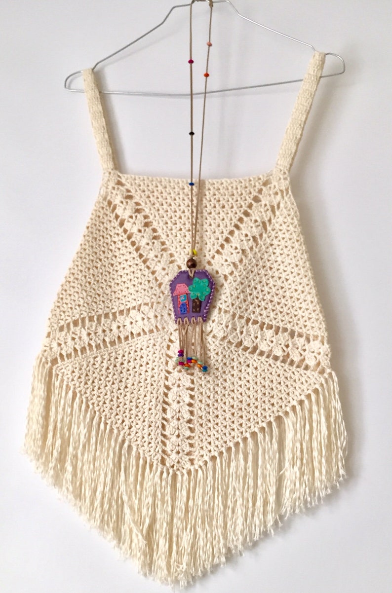 Cream Halter Top Boho Ivory crochet Crop Festival Boho Top | Etsy