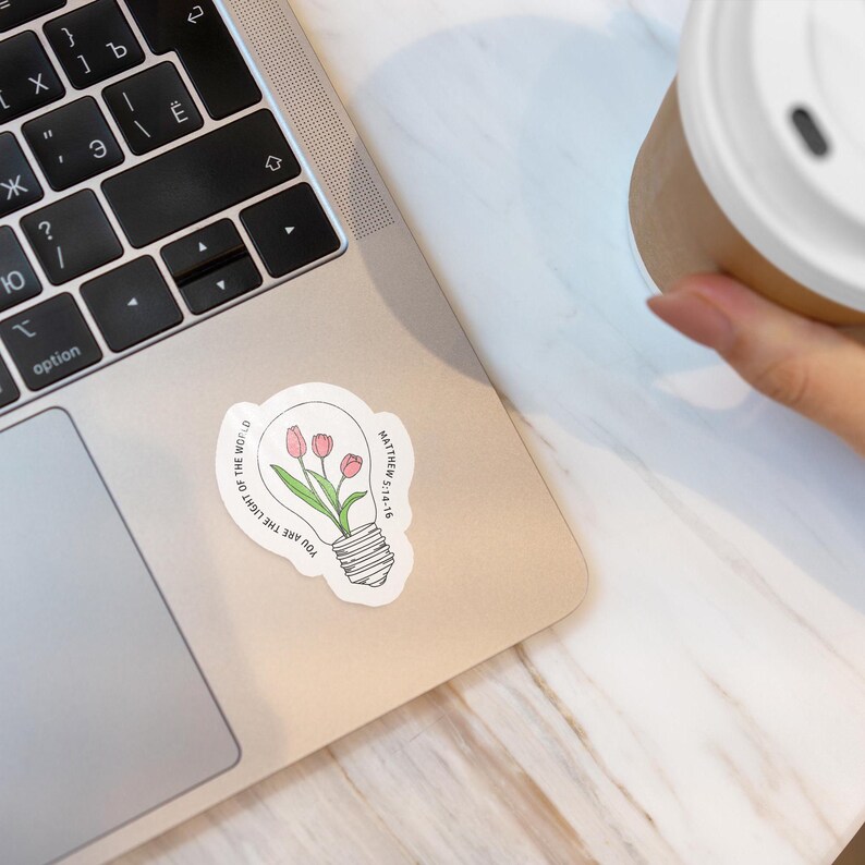 3 Pack Christian Stickers Faith Stickers, Books of the Bible, Coffee ...