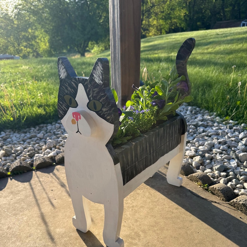 Cat Planter - Etsy