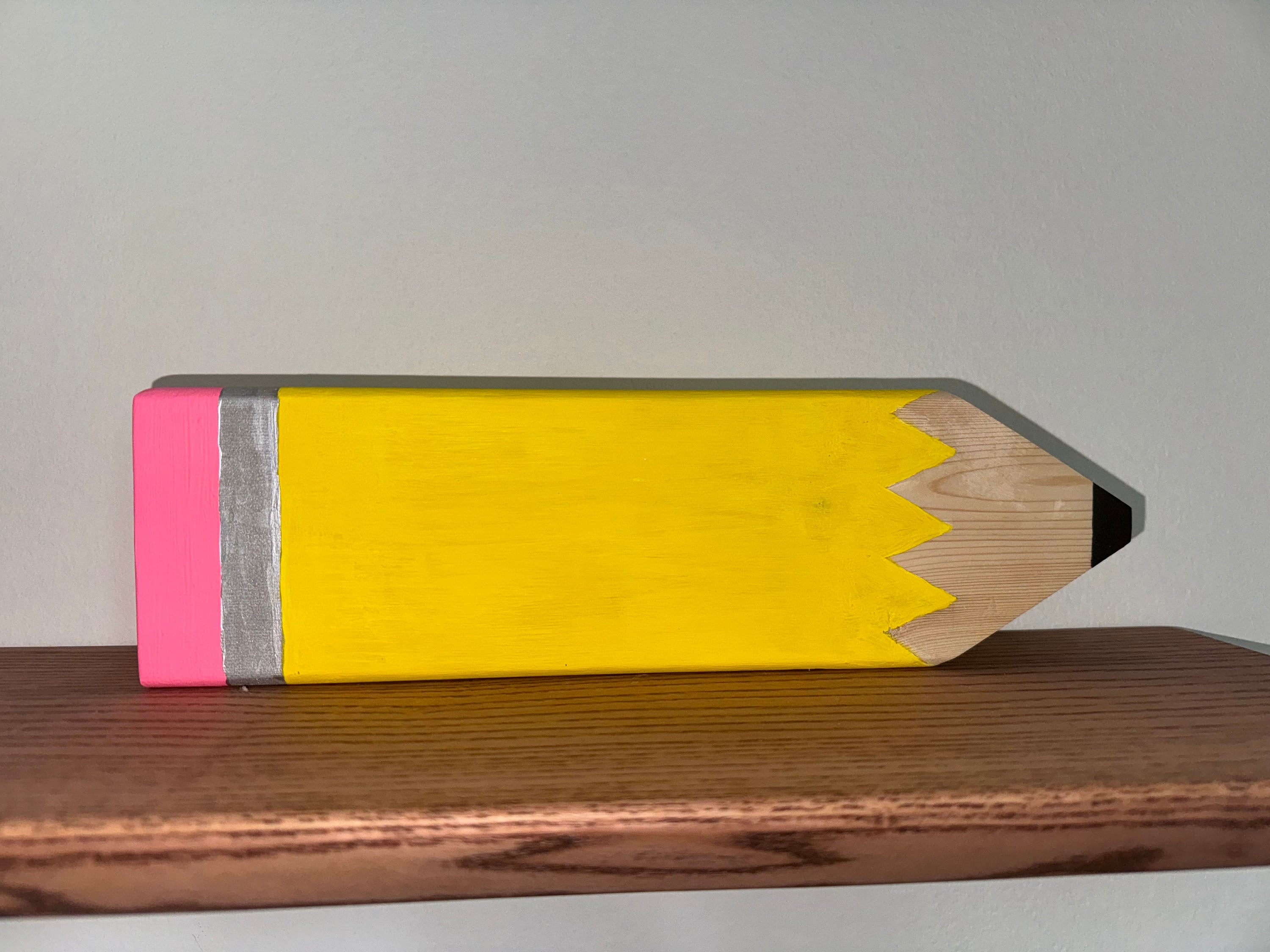 Wooden Pencil Shaped Pencil Holder - Etsy