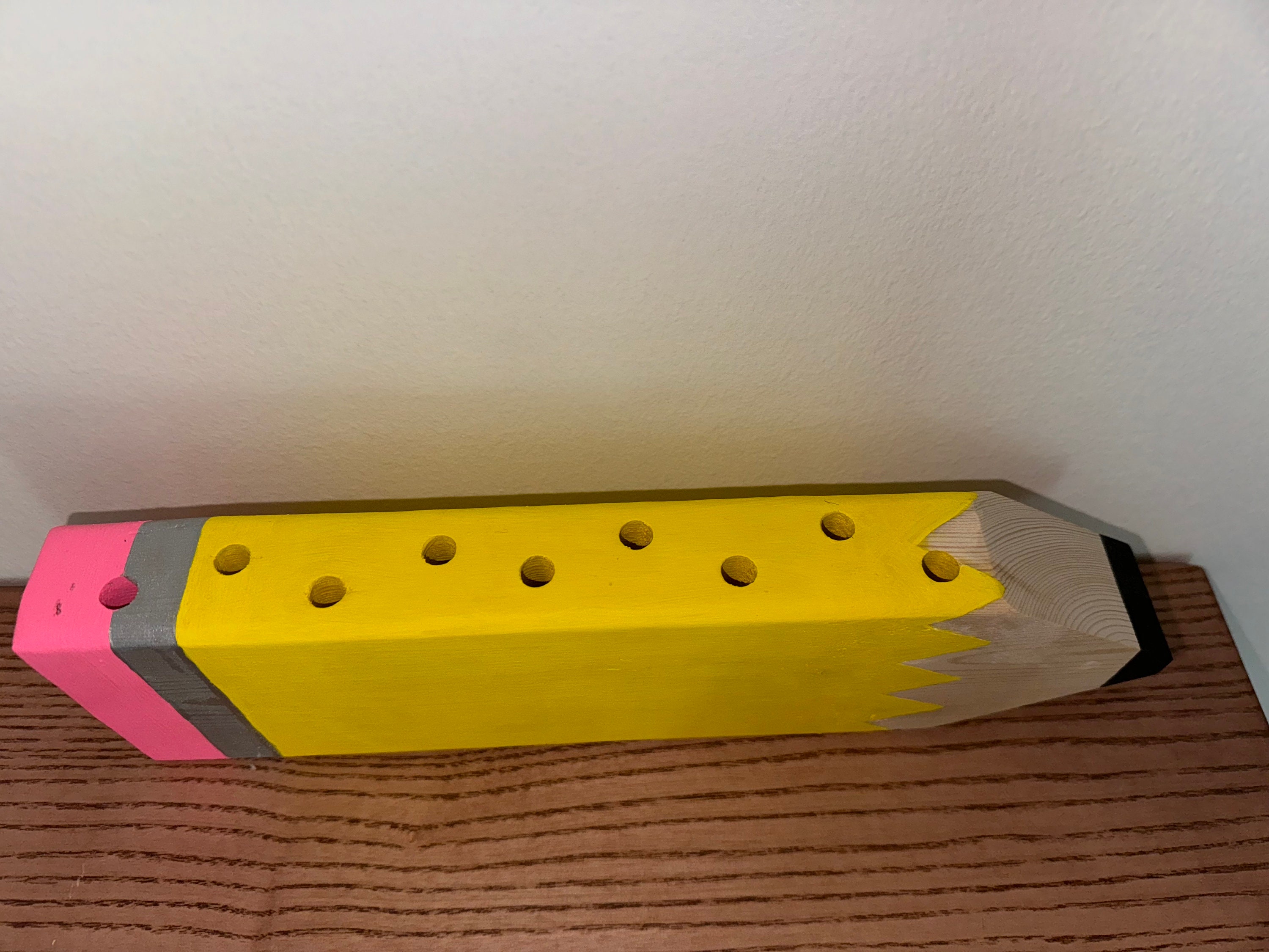 Wooden Pencil Shaped Pencil Holder - Etsy