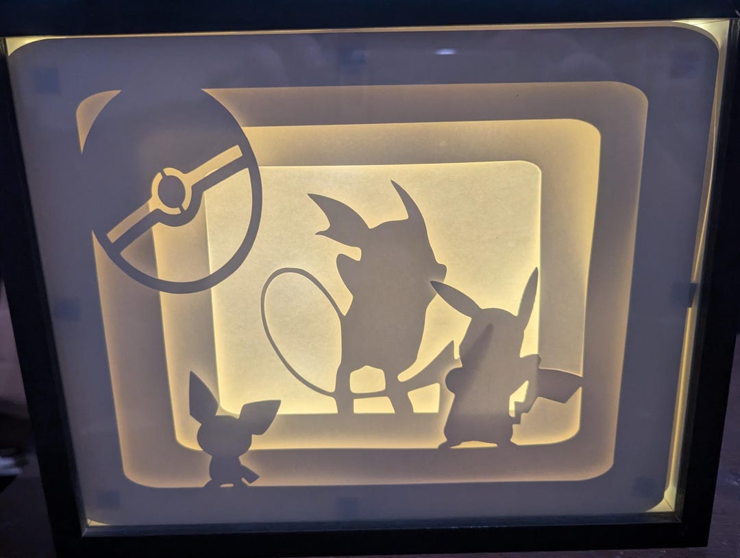 Monster Inspired Shadowbox - Etsy