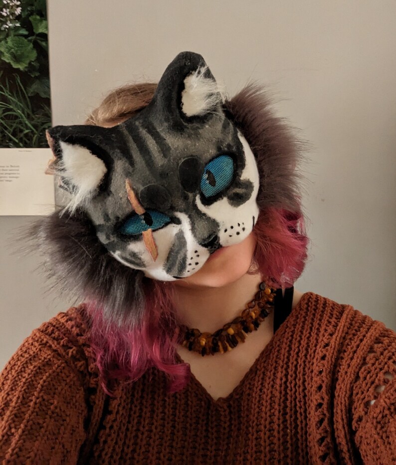 Rogue Cat Therian or Cosplay Mask - Etsy