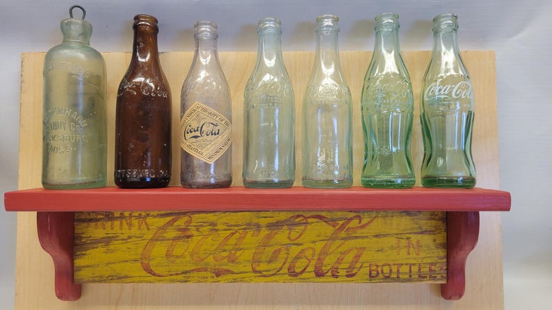 Vintage 1960's Coca-cola Soda Pop Case Shelf – Retro Charm One of a ...