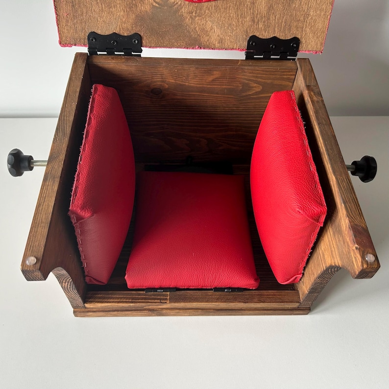 Smotherbox Queening Chair Red Seat, Fetish Bondage Furniture Device ...